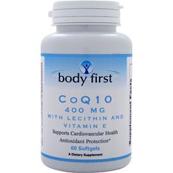 Body First CoQ10 (400mg) with Lecithin and Vitamin E on sale at ...