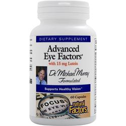 Natural Factors Advanced Eye Factors with 15mg Lutein on sale at ...
