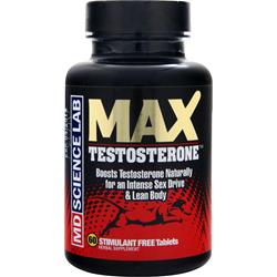 Md Science Labs MAX Testosterone on sale at AllStarHealth.com