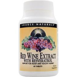 Source Naturals Red Wine Extract with Resveratrol on sale at ...