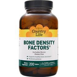 Country Life Bone Density Factors with Boron on sale at AllStarHealth.com
