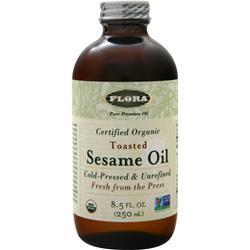 Flora Organic Toasted Sesame Oil - Cold Pressed & Unrefined on sale at ...