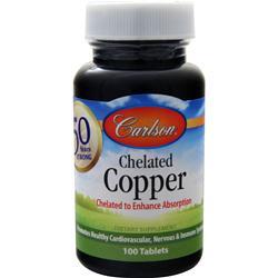 Carlson Chelated Copper (5mg) on sale at AllStarHealth.com