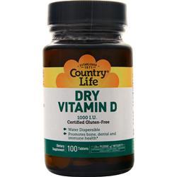 Country Life Dry Vitamin D (1000IU) on sale at AllStarHealth.com