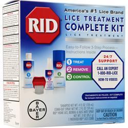 Bayer Healthcare RID Lice Treatment Complete Kit on sale at ...