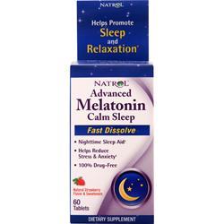Natrol Advanced Melatonin Calm Sleep Fast Dissolve on sale at ...