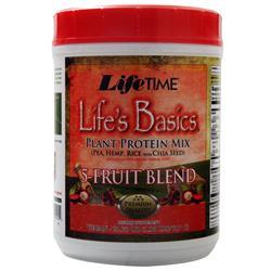 Lifetime Lifes Basics Plant Protein Mix - 5 Fruit Blend on sale at ...