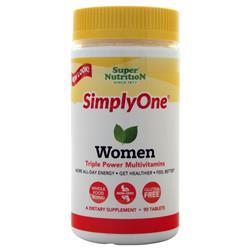 Super Nutrition Simply One Women - Triple Power Multivitamins on sale at AllStarHealth.com