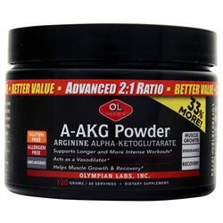 Olympian Labs A-AKG Powder - Arginine Alpha-Ketoglutarate on sale at ...