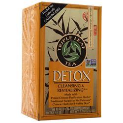 Triple Leaf Tea Detox Cleansing & Revitalizing Herbal Tea on sale at ...