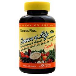 Natures Plus Source of Life Multi-Vitamin & Mineral Supplement on sale ...