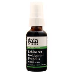 Gaia Herbs Echinacea Goldenseal Propolis Throat Spray on sale at ...