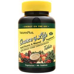 Natures Plus Source of Life Multi-Vitamin & Mineral Supplement on sale ...