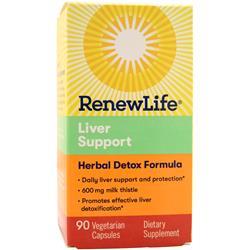 Renew Life Liver Support - Herbal Detox Formula on sale at ...