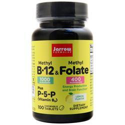 Jarrow Methyl B-12 & Methyl Folate on sale at AllStarHealth.com