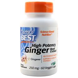 Doctors Best High Potency Ginger Root Extract (250mg) on sale at ...