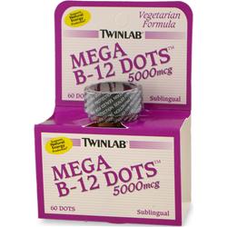 TwinLab Mega B-12 Dots (5000mcg) on sale at AllStarHealth.com