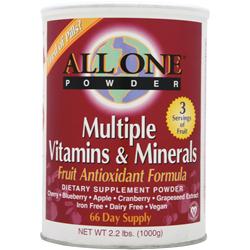 All One Multiple Vitamins & Minerals - Fruit Antioxidant on sale at ...