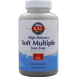 KAL High Potency Soft Multiple (Iron Free) on sale at AllStarHealth.com